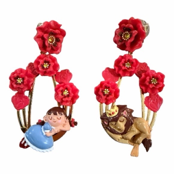 Les Néréides | Jewelry | Les Nereides N2 Wizard Of Oz Dorothy Earrings ...